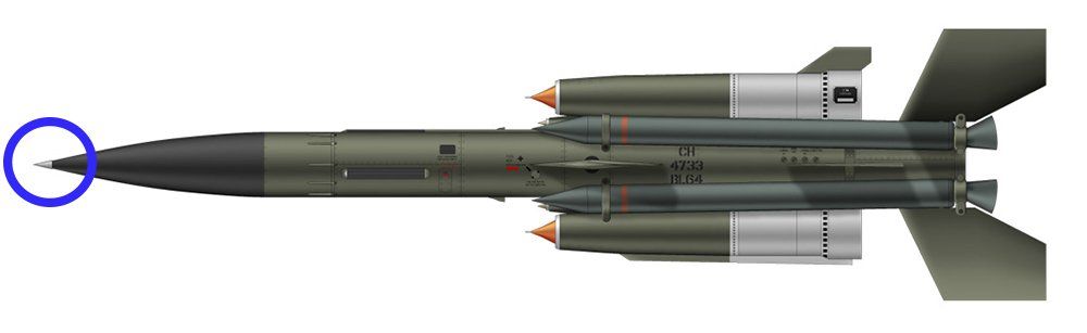 Sammler: Spitze Bloodhound BL-64 Lenkwaffe Schweizer Armee (Gebraucht ...