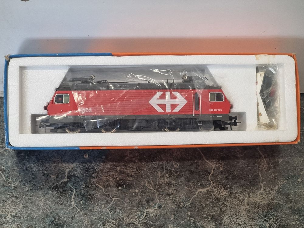 Roco HO SBB CFF FFS Lok 10103, rote Elektrolok,Top Zustand! (Gebraucht ...