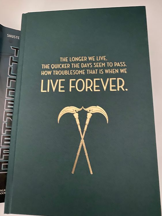 Arc Of A Scythe - Neal Shusterman - Fairyloot (Signed), new | Kaufen ...