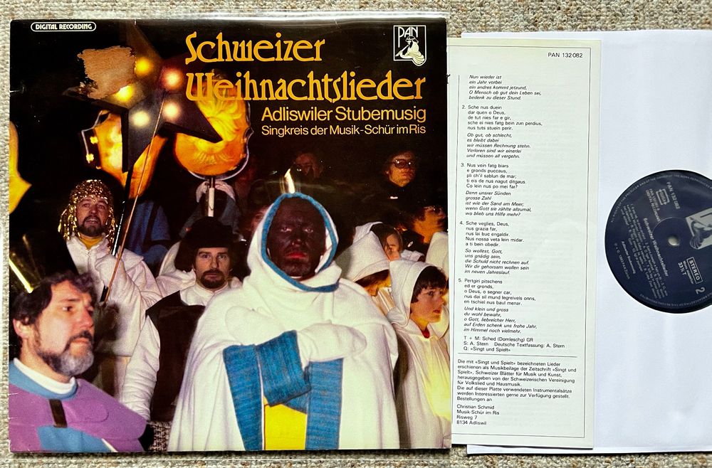 Schweizer Weihnachtslieder Adliswiler Stubemusig LP 🛀 (Gebraucht) in Unterseen für CHF 9 – mit ...