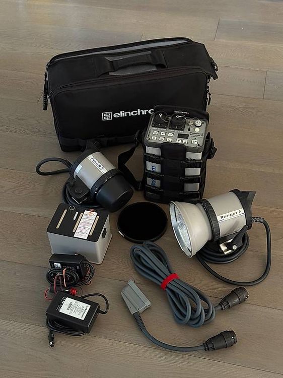 Elinchrom Ranger RX Speed AS + 2 lampes + 2 batterie (Gebraucht) in ...