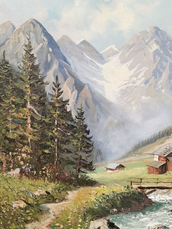 HUILE SUR TOILE SIGNÉE EMIL FREI (1882-1955) (Gebraucht) in Genève für ...