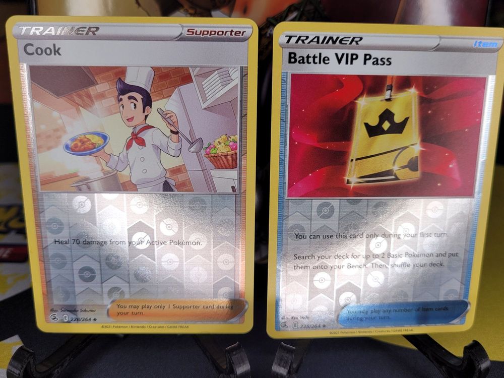 Cook + Battle VIP Pass Pokemon KartenSet | Kaufen auf Ricardo