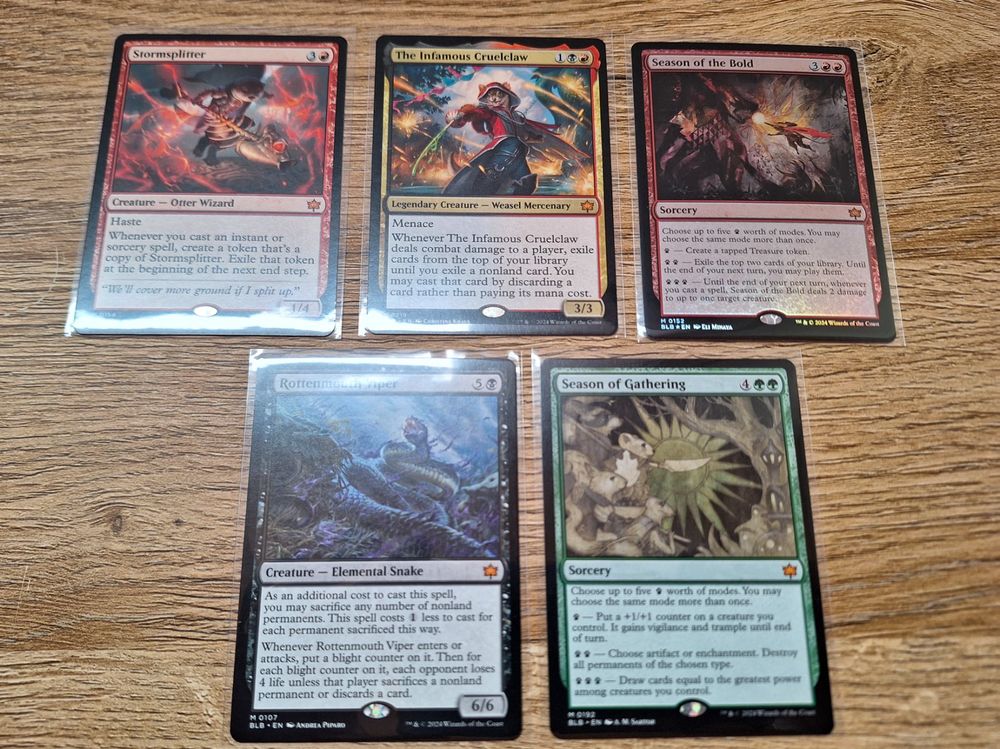 MTG Magic The Gathering - Collection of Set Bloomburrow (Nuovo (secondo ...