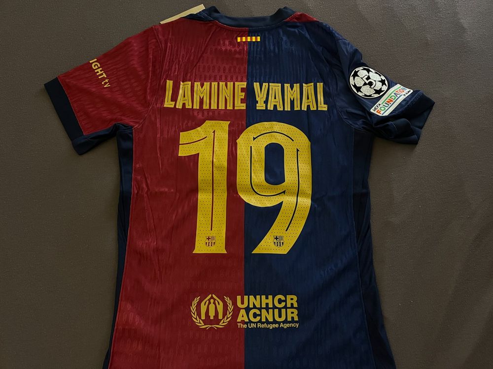 FC Barcelona Lamine Yamal Travis scott S Heim Fussballtrikot (Neu und ...
