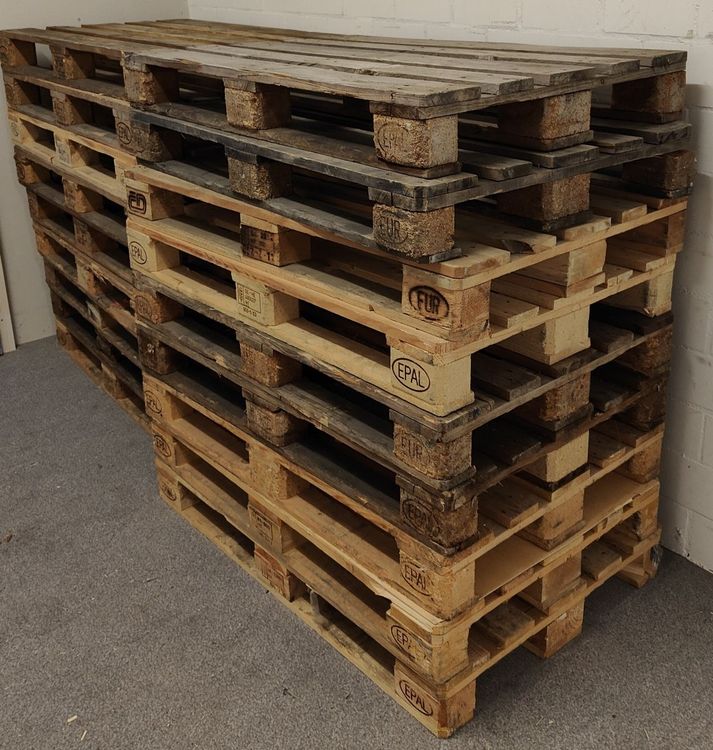 Gebrauchte Europaletten EPAL (Gebraucht) in Goldach für CHF 5 – nur Abholung auf Ricardo kaufen