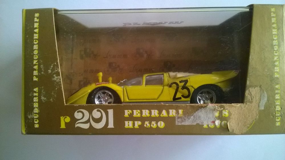 Brumm série ORO N 201 Ferrari 512 S jaune (Neuf avec emballage d ...