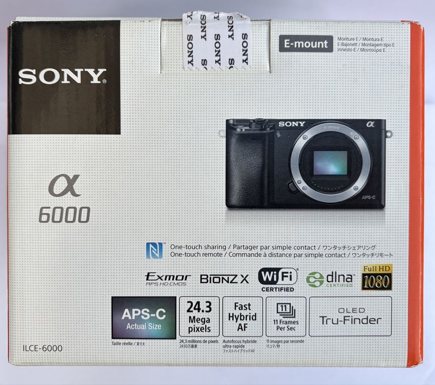 Sony Alpha 6000 APS-C Kamera (Body) (Gebraucht) in Altenrhein für CHF 260.6 – mit Lieferung auf ...