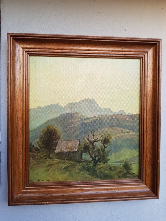 Säntis Gemälde von Hans Zeller (Teufen/AR) (Gebraucht) in Walterswil BE für CHF 50 – mit ...