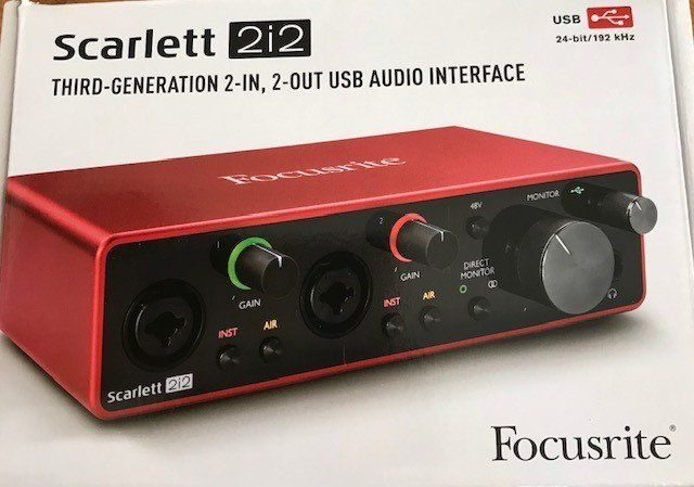 Focusrite Scarlett 2i2, Third Generation, Interface | Kaufen auf Ricardo