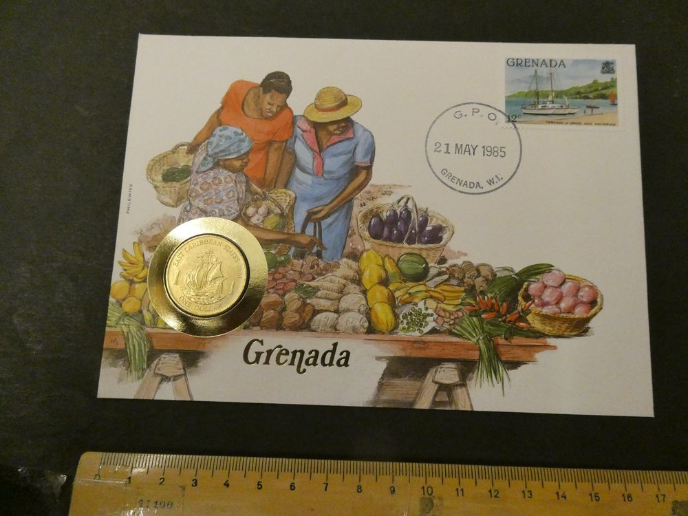 Grenada 1985, Münzbrief | Kaufen auf Ricardo