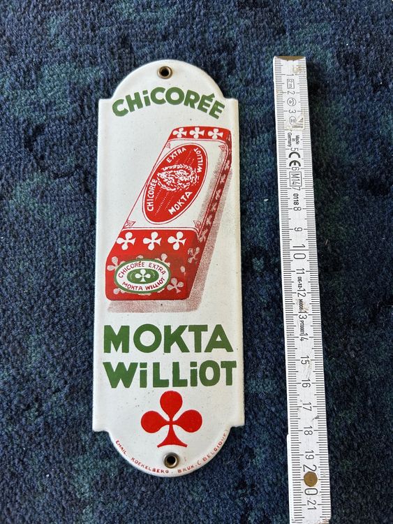 Emailschild Chicoree Mokta Williot 1930 (Gebraucht) in für CHF 250 ...