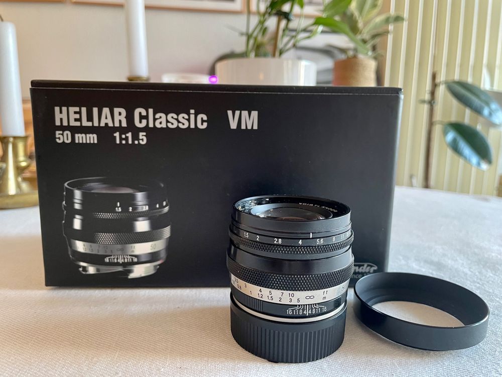 Voigtländer Heliar Classic 50mm / 1:1.5 / Leica M Anschluss (Gebraucht ...