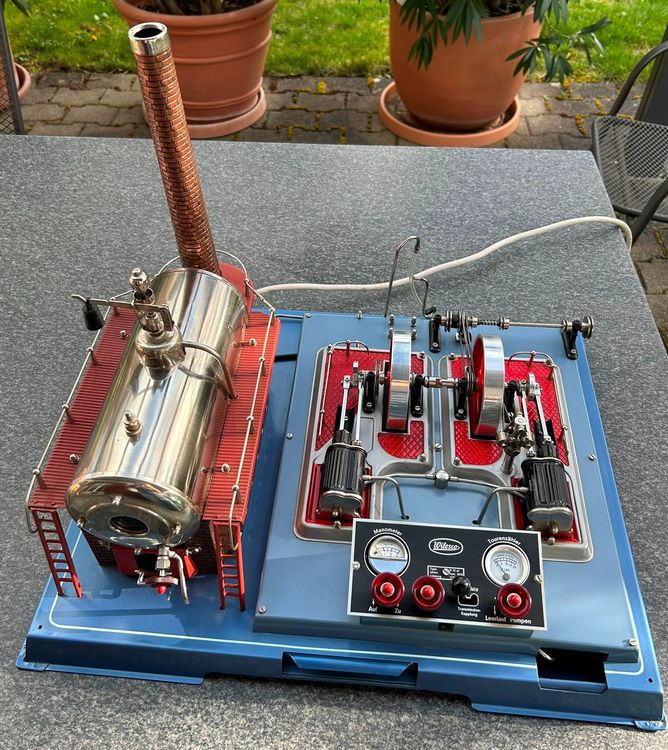 Absolute Rarität: Wilesco D32 2-Zylinder-Dampfmaschine | Kaufen auf Ricardo