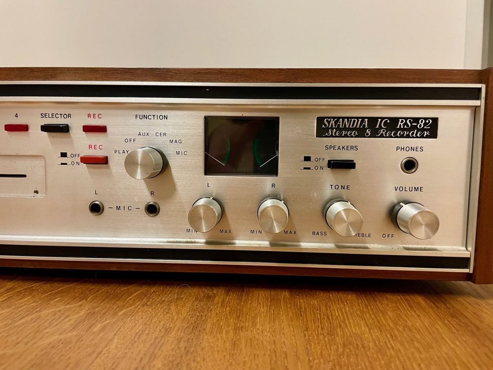 Skandia IC RS-82 8-Spur Recorder (D'occasion) à Oberentfelden pour CHF 278 – retrait uniquement ...