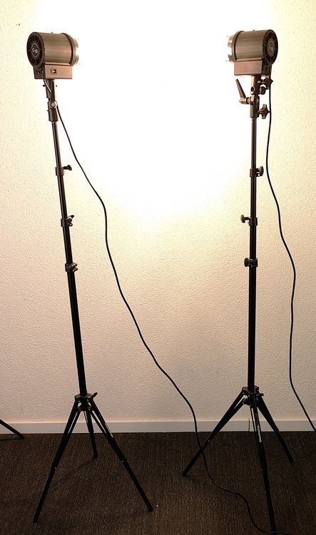 2x HEDLER C10 Studio-Videoleuchten, mit Gebläse (Gebraucht) in ...