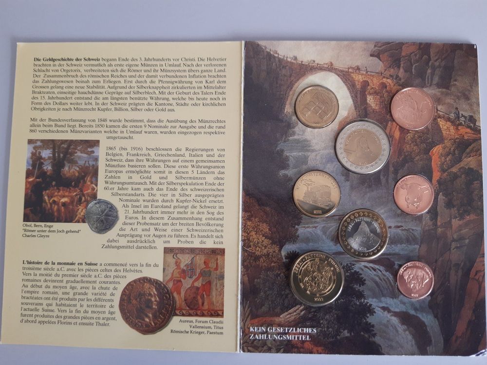 Europrobe Schweiz 2002 Auflage limitiert (Neu (gemäss Beschreibung)) in ...