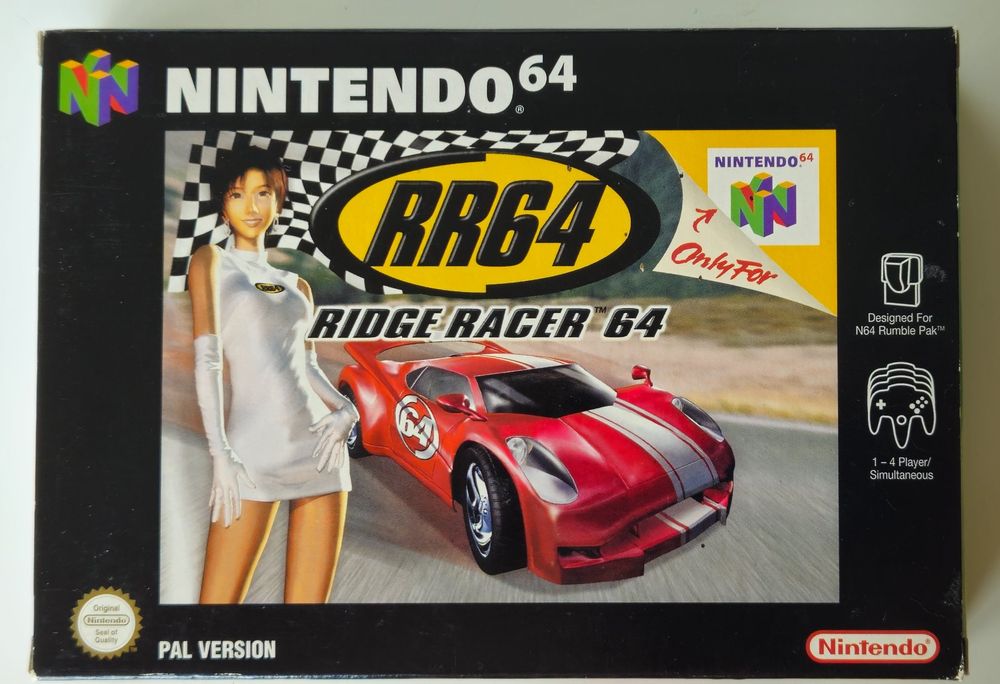 Ridge Racer 64 - RR64 (Nintendo 64) (Gebraucht) in Courchapoix für CHF ...