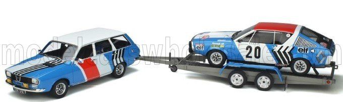 RENAULT RALLY SET R17 GORDINI #20 5th RALLY MONTECARLO 1/18 (Neu und ...