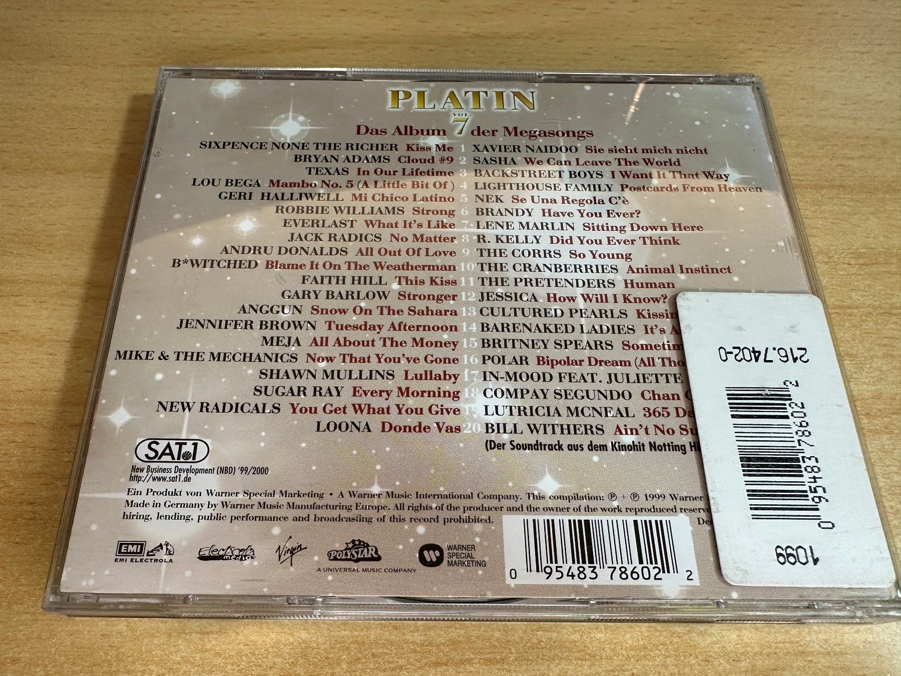T8 Various – Platin Vol. 2 - Das Album Der Megastars -- 2 CD (Gebraucht ...