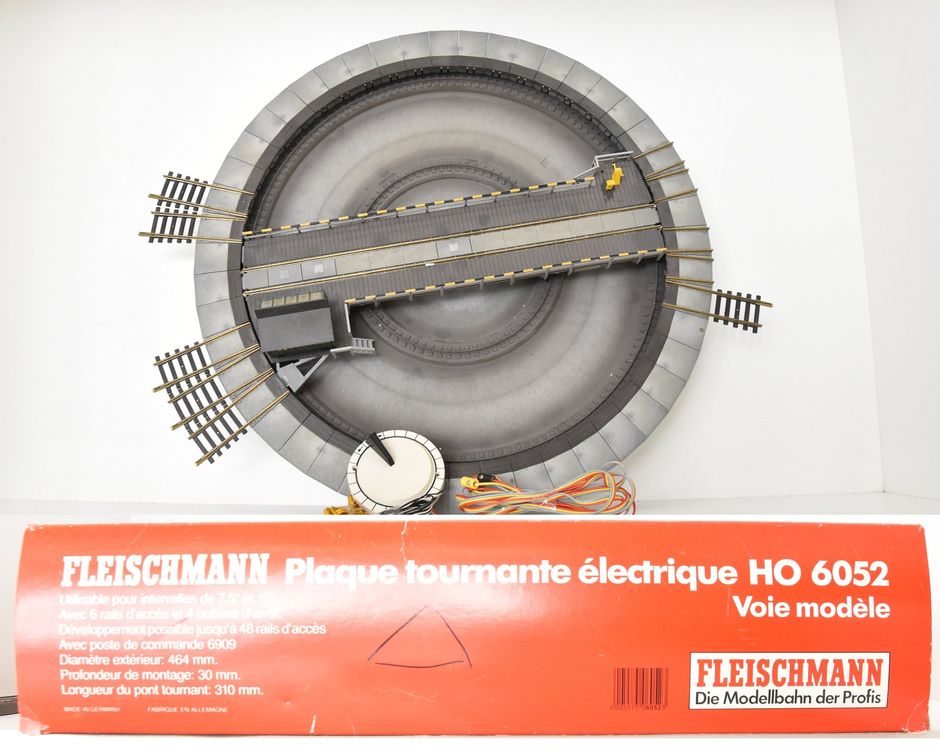 Fleischmann 6052 Drehscheibe H0 GS Analog mit OVP (Gebraucht) in St ...