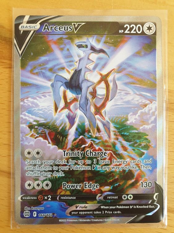 Arceus V Alt Art Brilliant Stars | Kaufen auf Ricardo