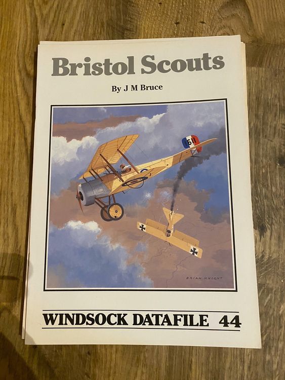 BUCH ENG BRISTOL SCOUTS WWI WINDSOCK DATAFILE 44 (Gebraucht) in MÜHLEDORF/SO für CHF 7.5 – mit ...