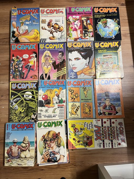 U-Comix Sammlung Kult Comics 80er 120 Stück (Gebraucht) in Muttenz für CHF 179.5 – mit Lieferung ...
