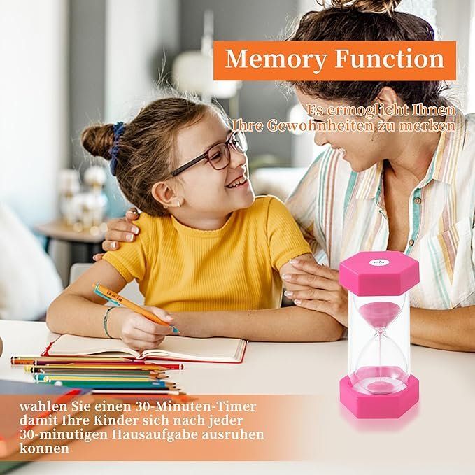 Buntes Sanduhren Set 1/3/5/10/15/30 Minuten sanduhr kinder (Neu (gemäss ...