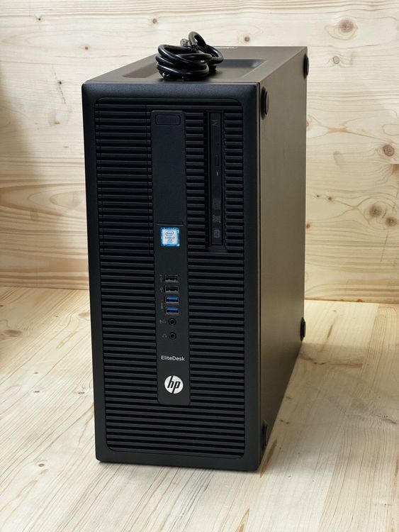 HP EliteDesk 800 G2-Tower PC i7-6700 8GB 256GB SSD (Gebraucht) in für ...