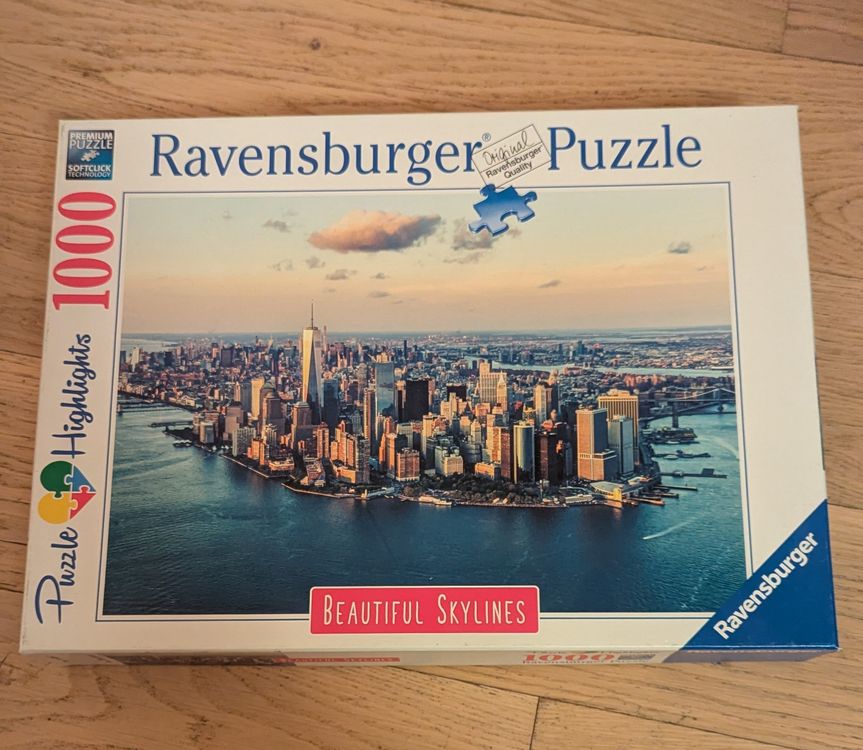 Ravensburger Puzzle 1000 Teile - Skyline New York (Neu (gemäss ...