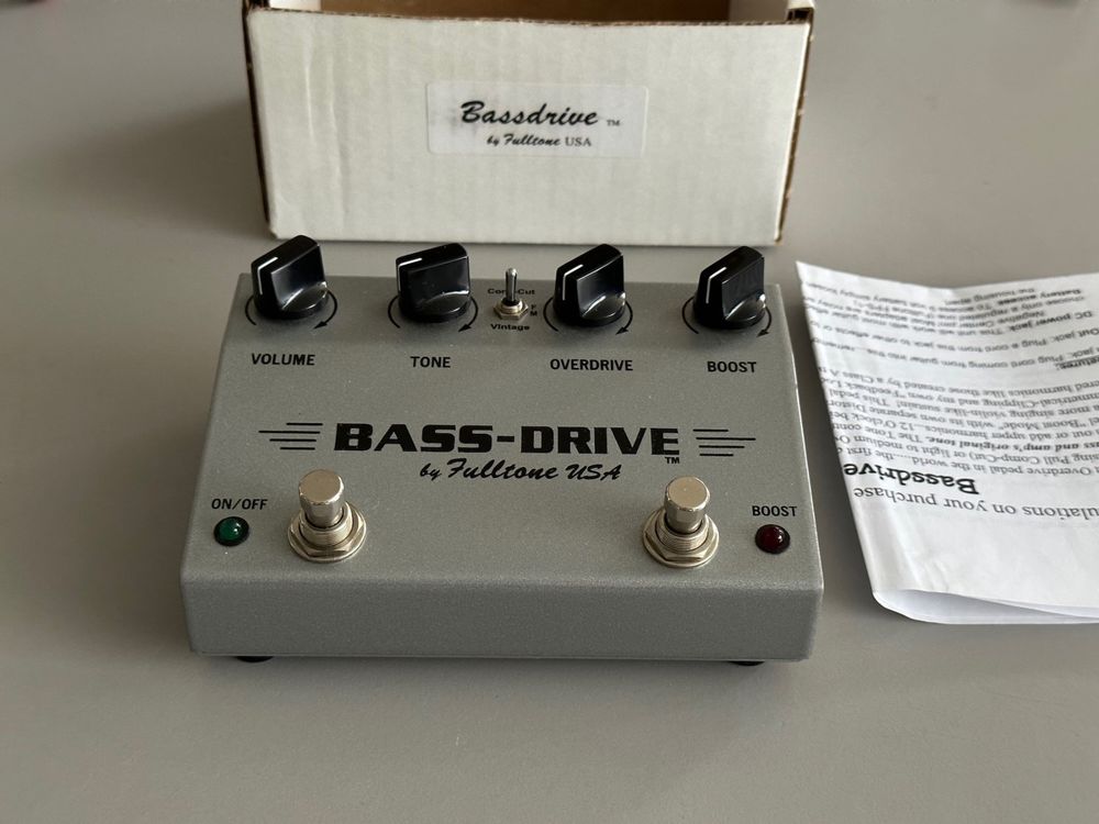 Fulltone Bass Drive Rar fantastisch Unglaublich vielseitig (Gebraucht ...