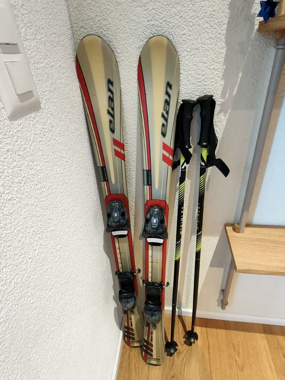 Elan Skis (110) mit Stöckrn (Gebraucht) in Nassenwil für CHF 30 – nur ...