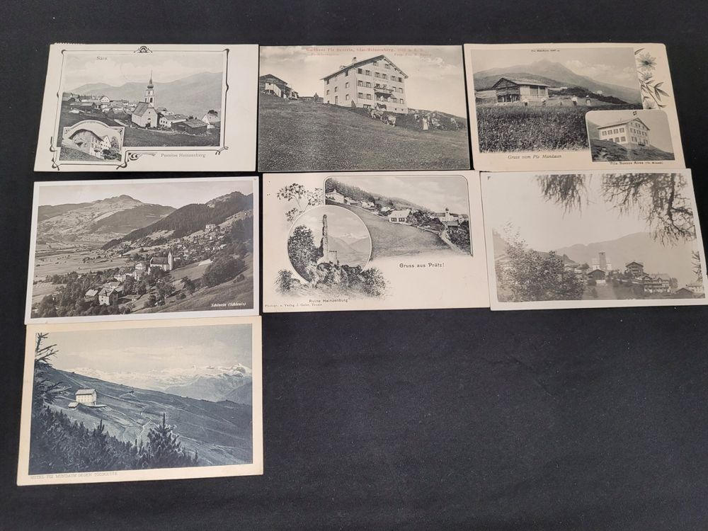 Antike Ansichtskarten Graubünden (Gebraucht) in Wolfertswil für CHF 49 ...