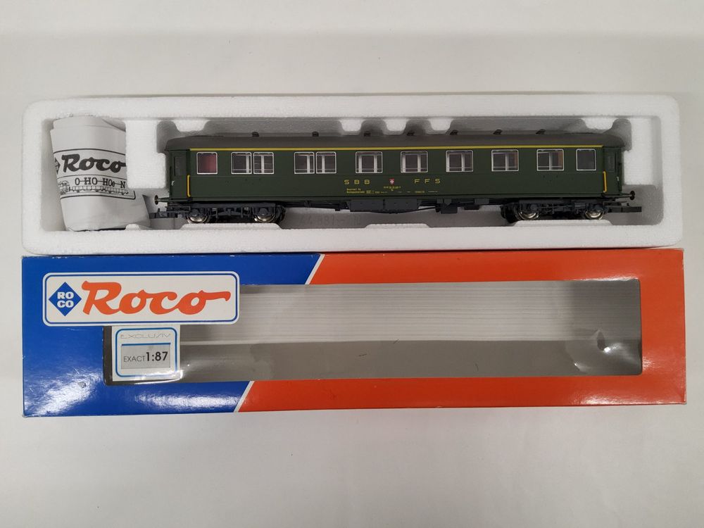 Roco 44881 SBB Db HUPAC Begleitwagen, grün (Neu und originalverpackt ...