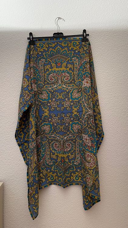 Japan Schal 90x90/NP50CHF Foulard Pareo Crêpe de Chine Seide (Neu ...