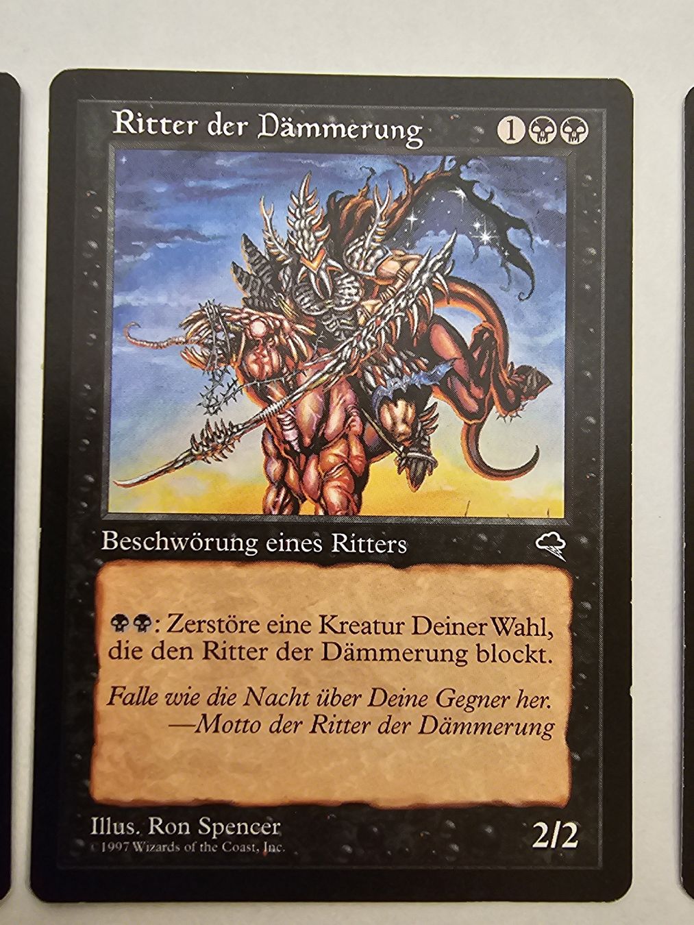 Magic the Gathering: Schwarze Ritter Karten Sammlung! (Gebraucht) in ...