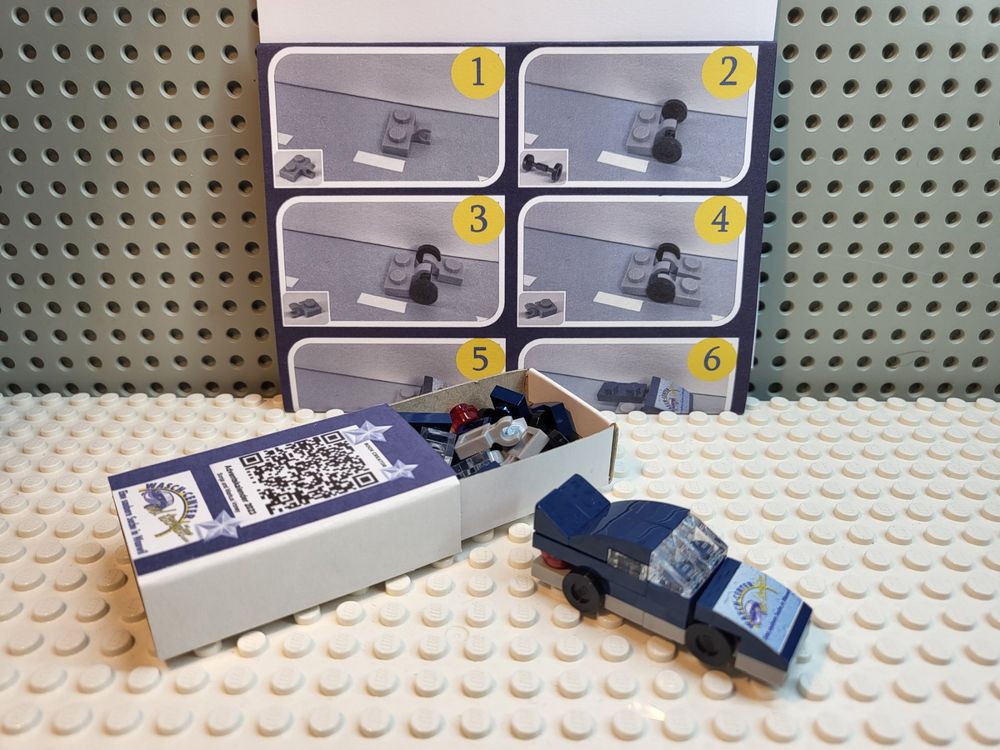 Auto - Lego -Miniatur- Adventskalender im Zündholzschachteli | Kaufen ...