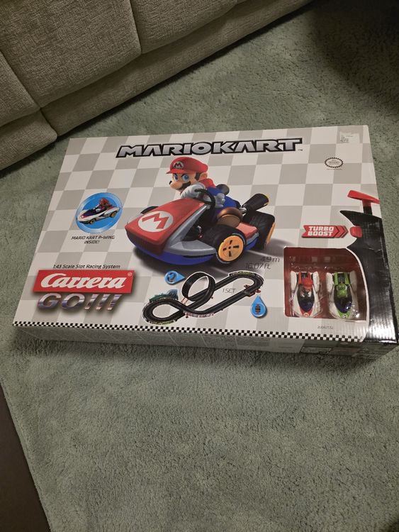 Carrera GO!!! Mario Kart Rennbahn komplett, neu (Neu und ...