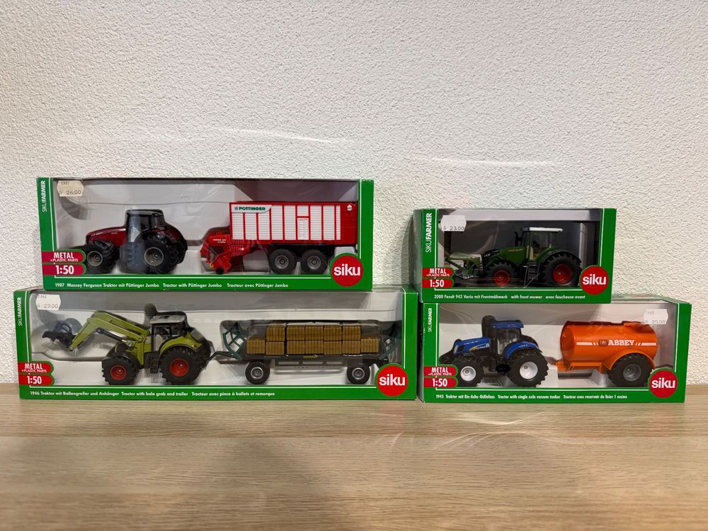 Siku Traktoren Pack (Neu (gemäss Beschreibung)) in Menznau für CHF 60 ...