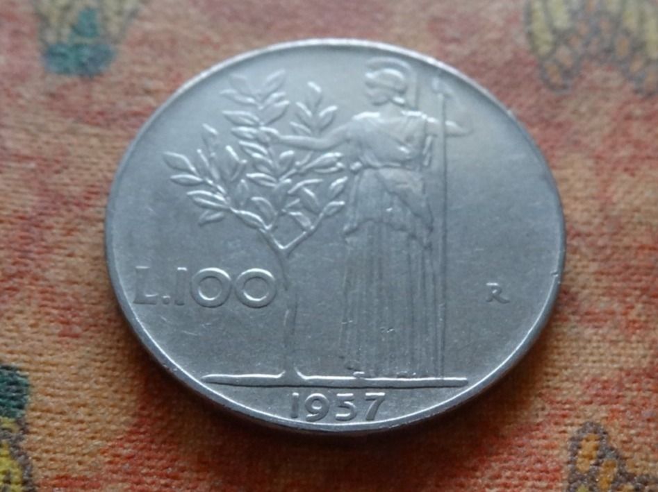 ITALIE 100 Lire 1957 (Gebraucht) in Romanel-sur-Lausanne für CHF 0.5 – mit Lieferung auf Ricardo ...