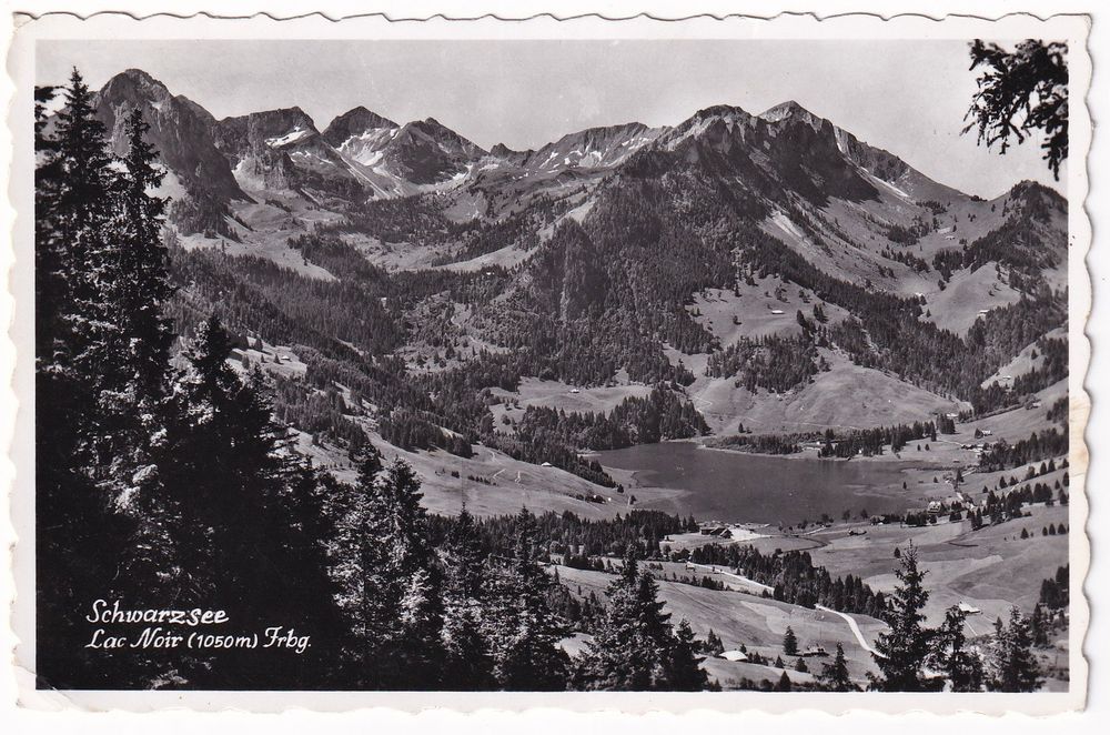 Schwarzsee. Lac Noir. (Gebraucht) in Cormoret für CHF 1 – mit Lieferung auf Ricardo kaufen