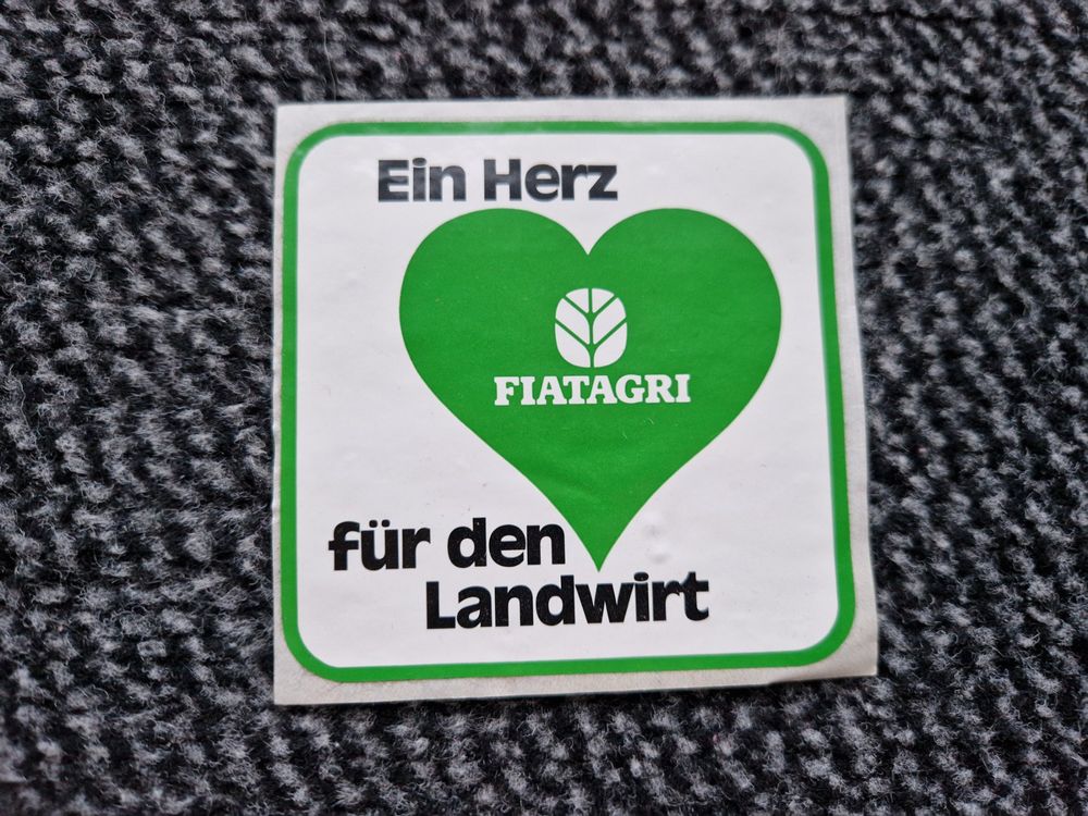 Original Fiatagri Traktor Aufkleber Sticker (Gebraucht) in Dürnten für ...