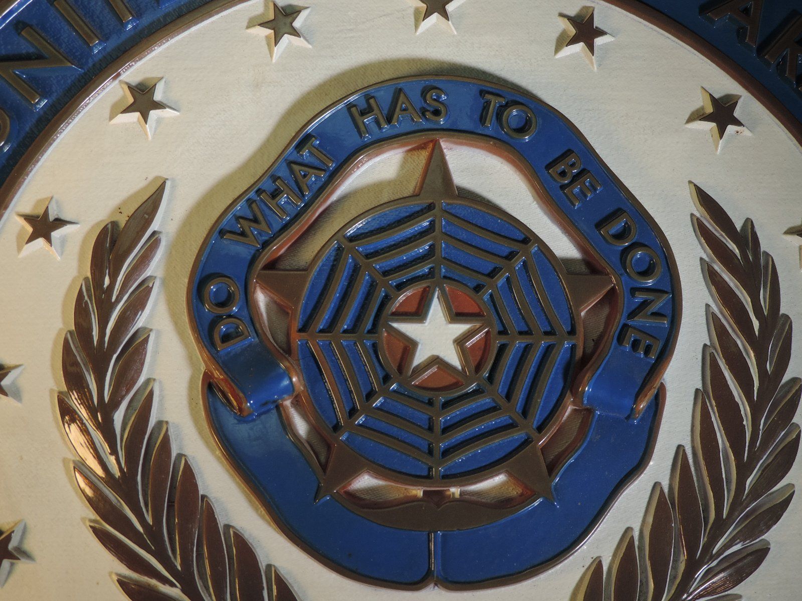 Rarität, US Army Wandschild, CIC Emblem (Gebraucht) in Duggingen für ...