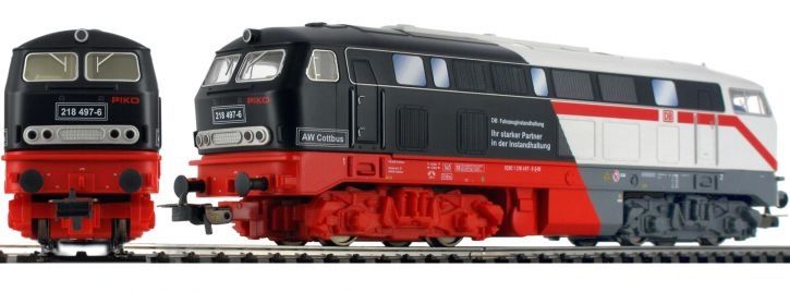 PIKO 57401 Diesellok BR 218 FZI Cottbus DB AG (Neu und originalverpackt ...