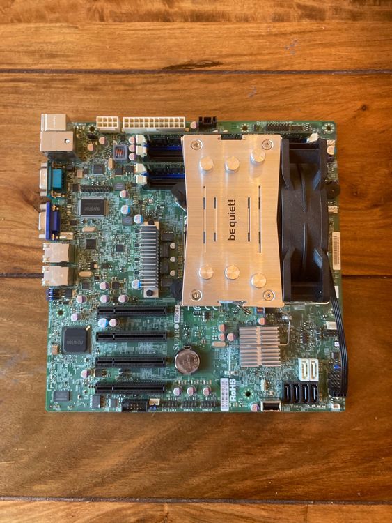 Supermicro X9SCM-F mit i3-3240, I/O-Blende, ECC-RAM, Kühler (Gebraucht ...