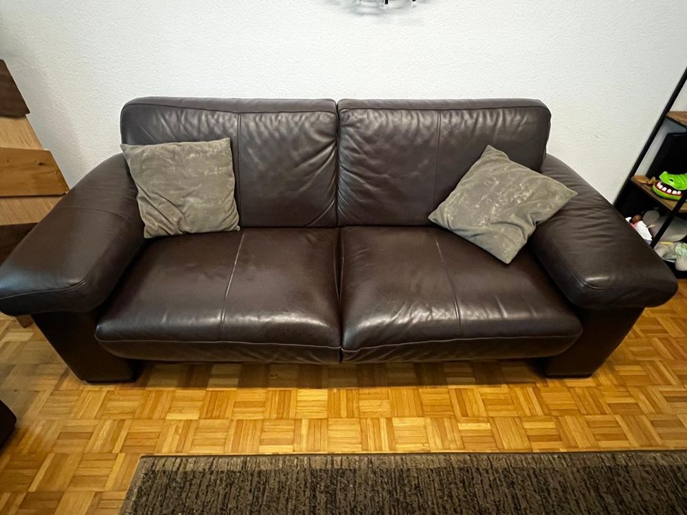 Sofa Leder 3er/2er | Kaufen auf Ricardo