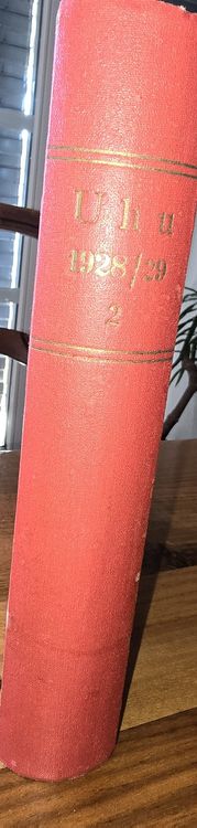 Uhu 1928-1929 Sammelband gebunden, viele Illustrationen.. | Kaufen auf ...