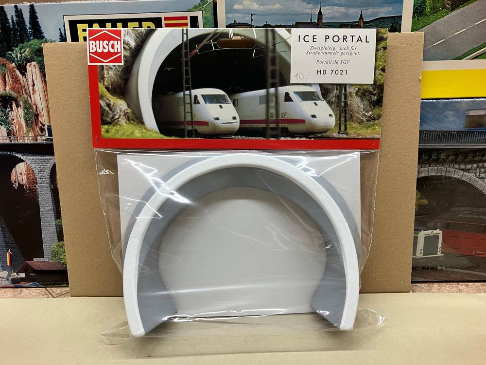 Busch H0 7021 ICE-Tunnelportal 2-gleisig (Neu (gemäss Beschreibung)) in ...