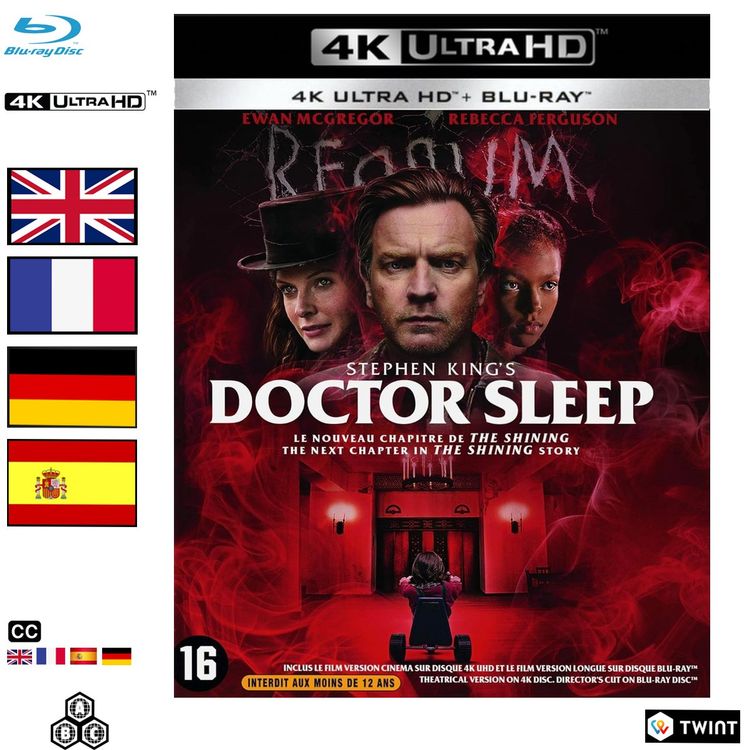 Doctor Sleep (2019) - 4K UHD + Blu-ray (D'occasion) à Semsales pour CHF ...